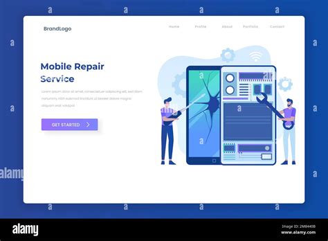 Fixing Applications Stock Vector Images Alamy