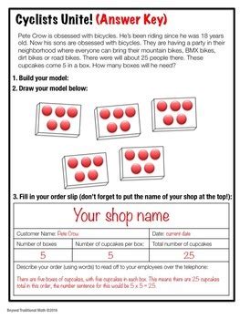 Multiplication Practice Build Draw And Write Equations Using Equal Groups