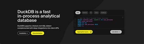 Use Pandas Dataframe With Sql Support As A Network Database — Thanks To Duckdb By Thoren