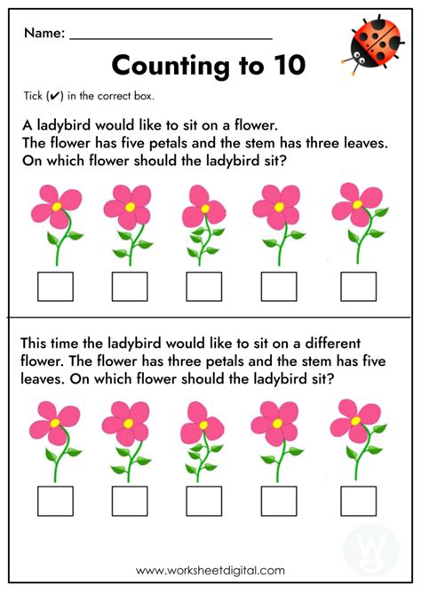 1st Grade Math Worksheets