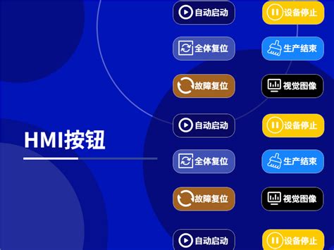 工业hmi按钮