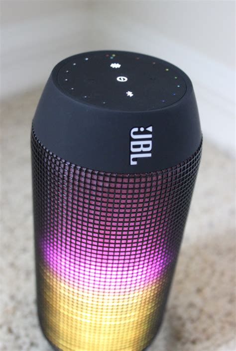 Review Jbl Pulse Portable Bluetooth Speaker With Led Light Show To Mac