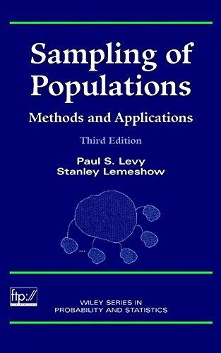 Sampling Of Populations Methods And Applications Wiley Series In Survey Methodology Paul S