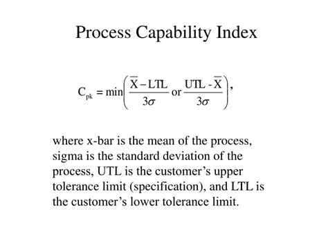 PPT Process Capability PowerPoint Presentation Free Download ID 5640214