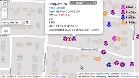 Please Delete Nodes From Mesh Map Amateur Radio Emergency Data Network