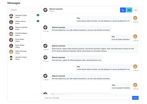 GitHub T Takaaki Bootstrap Chat Ui Sample