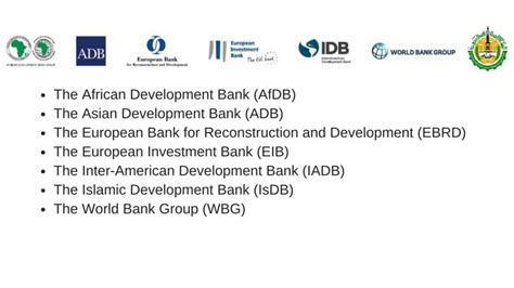 Joint Statement By The Multilateral Development Banks At The World Humanitarian Summit