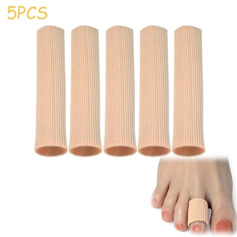 Mesase Toe Cushion Tube Multi Size Toe Cushion Tube Soft Gel Corn Pad
