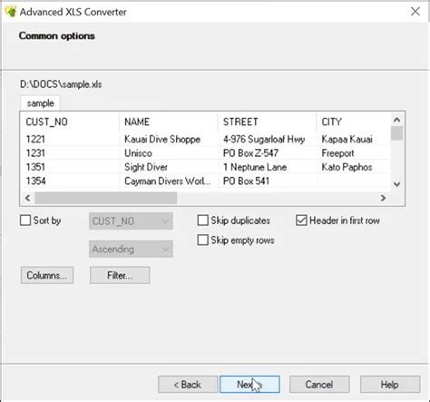 Xls To Csv Conversion Batch Converting Tool