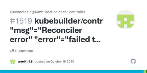 Kubebuildercontroller Msgreconciler Error Errorfailed To