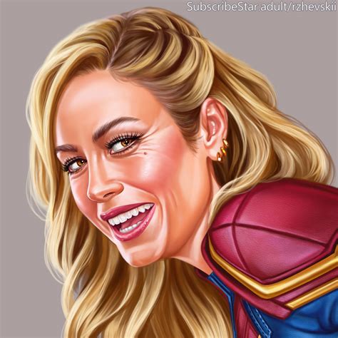 Captain Marvel Face By Rzhevskii Hentai Foundry