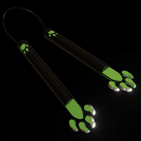 Claw Noir Cosplay Miraculous Staff Nunchaku 3d Model 3d Printable