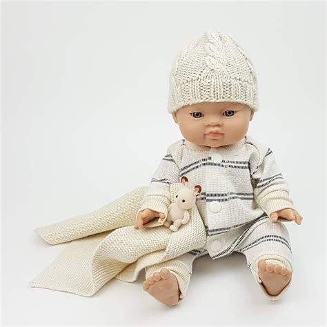 The Snap Romper For 34 Cm Dolls Etsy