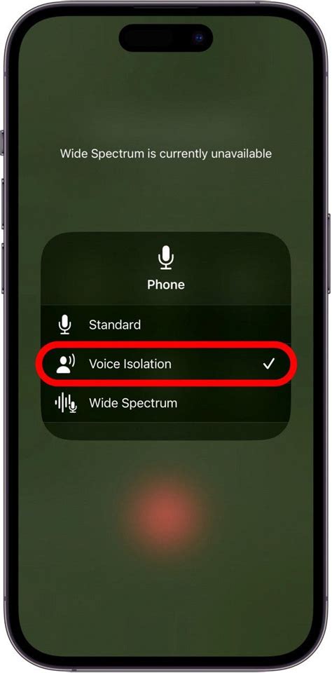 Make Phone Calls Clearer With Voice Isolation On Iphone