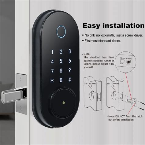 Fingerprint Scanner Door Lock