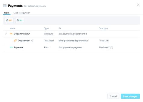 Create A Logical Data Model Manually Gooddata Classic