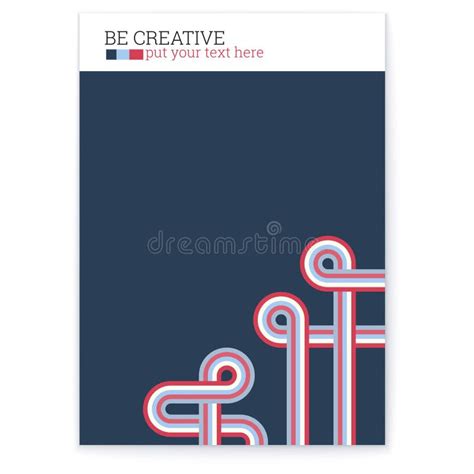 Vintage Inspired Abstract Pattern In Bended Pipeline Form Modern