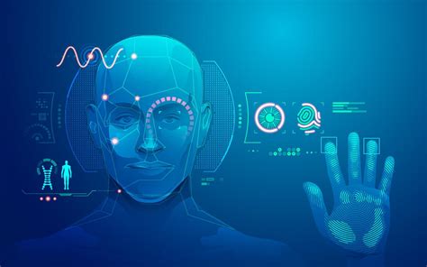 Biometrics Interface Theme 16219351 Vector Art At Vecteezy