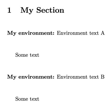 Macros Detecting Whether An Environment Has Been Executed After A Heading TeX LaTeX Stack