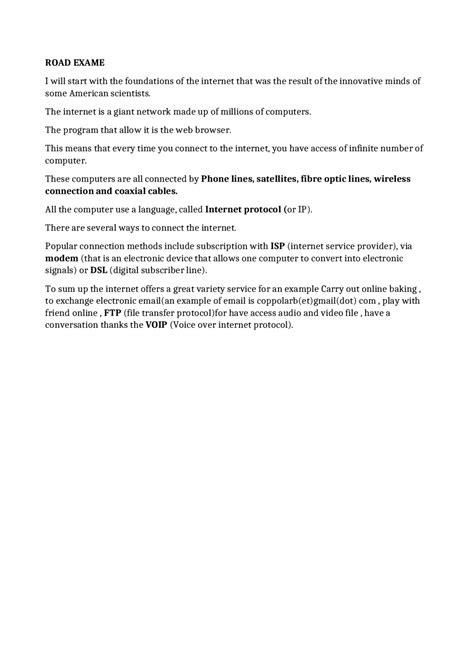 What Is The Internet Docsity