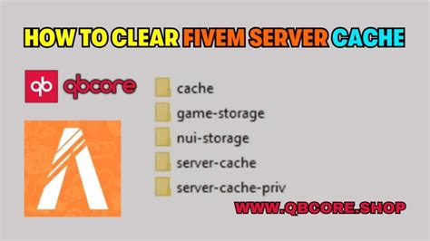 How To Clear FiveM Server Cache Step By Step Guide QBCore Script