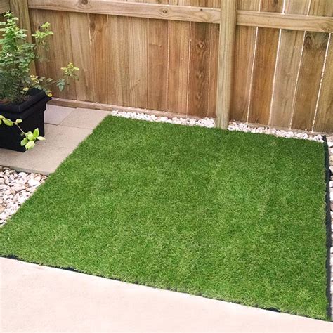 Wholesale Outdoor Pe Material Garden Artificial Grass Deck Tiles