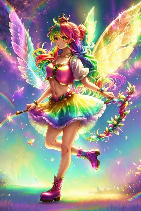 Anime Girl Fairy Wings