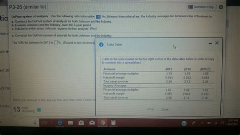 solved p3 26 similar to question help gr dupont system of
