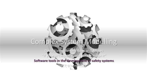 pdf complex system modelling