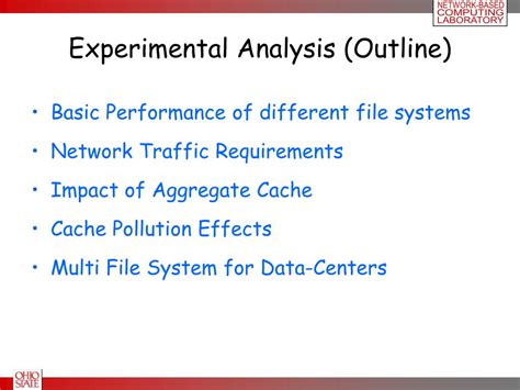 Ppt Multi Tier File System Analysis For Data Centers Over Infiniband Powerpoint Presentation