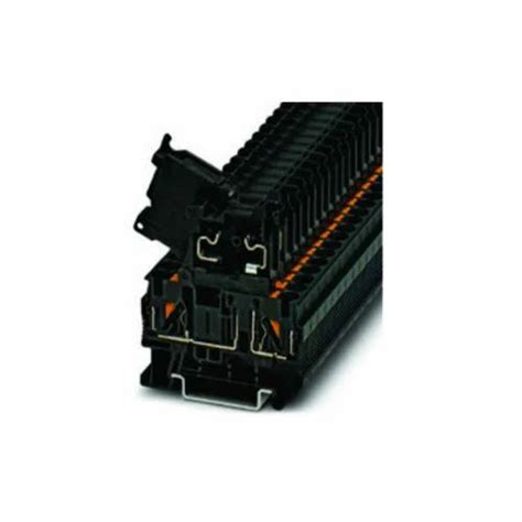Phoenix Contact Fuse Modular Terminal Block DIN Rail Mounting Black At Piece In Ahmedabad