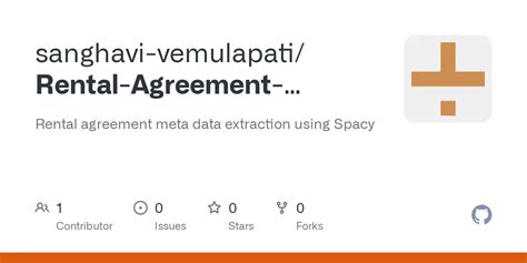 Github Sanghavi Vemulapati Rental Agreement Metadata Extraction Using Spacy Rental Agreement