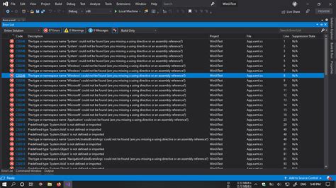 Winui 30 Alpha New Project Namespaces Are Not Found · Issue 2183 · Microsoftmicrosoft Ui Xaml