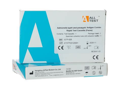 Test Pentru Salmonella Typhi și Paratyphi 1 Buc Unizdrav