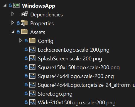 C How Do I Access Assets Folder In WinUI App Project Stack Overflow