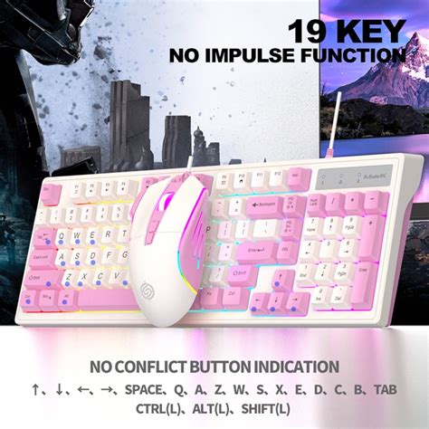 K Snake Wired E Sports Keyboard Mouse Mechanical Feel Key Desktop Computer Notebook Keyboard