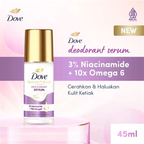 Jual Dove Radiant Care Deodorant Serum X Omega Ml Shopee Indonesia