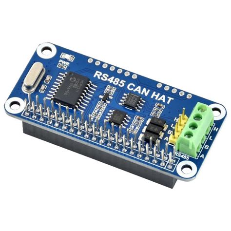 Waveshare RS485 CAN HAT For Raspberry Pi Allows Stable Long Distance Communication Supports