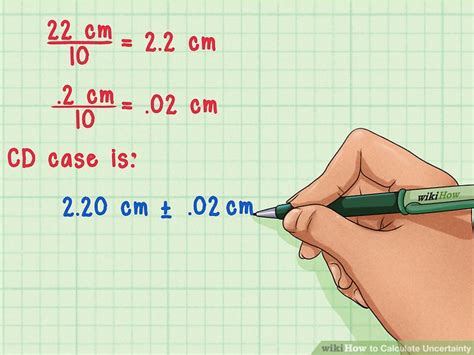 3 Ways To Calculate Uncertainty Wikihow