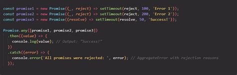 Vaibhav Satvekar On Linkedin Javascript Promiseany Asyncprogramming