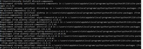 discord py modulenotfounderror no module named discord components stack overflow на русском