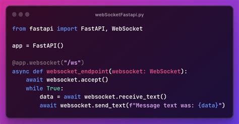 Mixomate On Linkedin Fastapi Websocketmagic