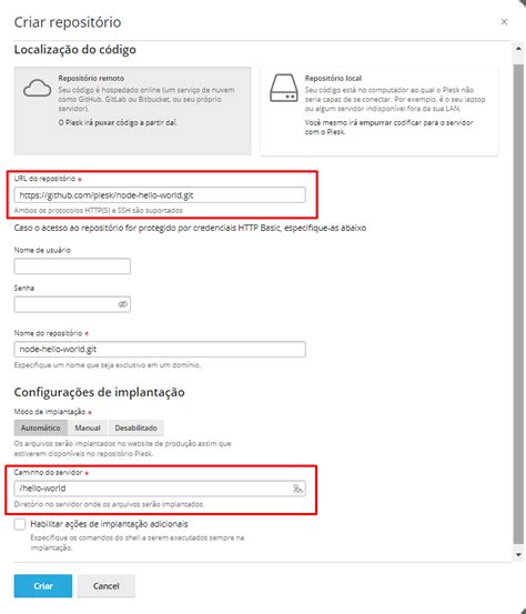 Clonar Repositório Git Plesk Ajuda Inetweb Base De Conhecimento