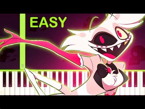 Poison Hazbin Hotel Easy Piano Tutorial Chords Chordify