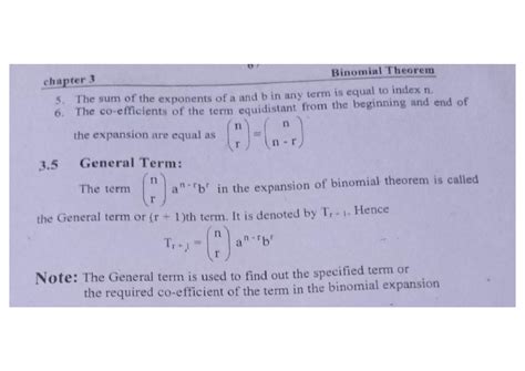 SOLUTION Binomial Theorem Introduction Studypool