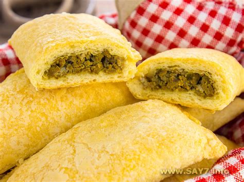 Слойки с печенью