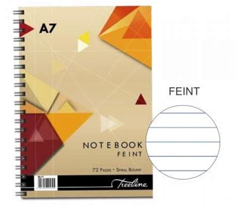 Treeline A7 Spiral Bound Book A7 Note Book