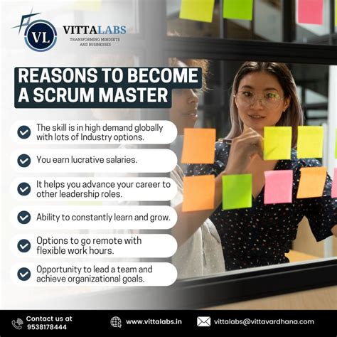 Reasons To Become A Scrum Master Vitta Labs