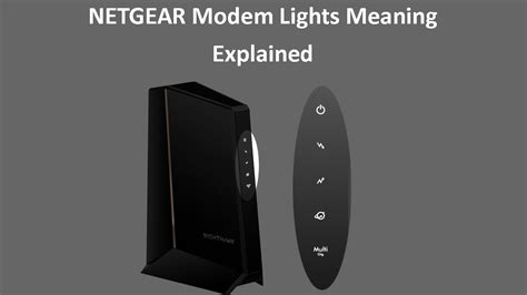 NETGEAR Modem Lights Meaning RouterCtrl
