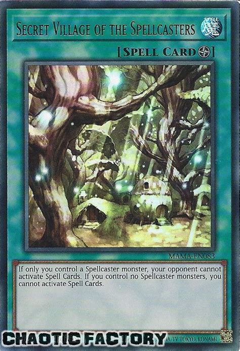 Mama En083 Secret Village Of The Spellcasters Ultra Rare 1st Edition Nm